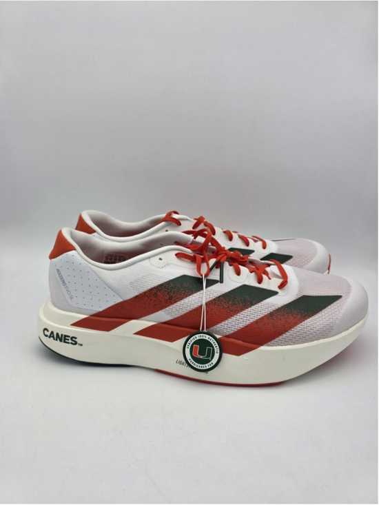 adidas | Shoes | New Mens Size 3 Adidas Adizero Evo Sl Miami Hurricanes ...